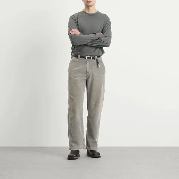 Buy MFPEN Cord Trousers - Stained Grey At 49% Off | Editorialist